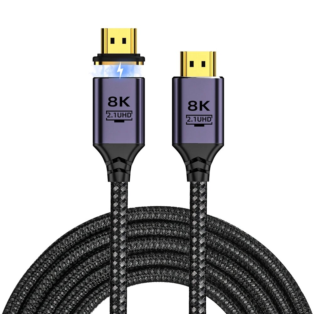 Магнитный HDMI 2.1 кабель Nephy 8K 60Гц