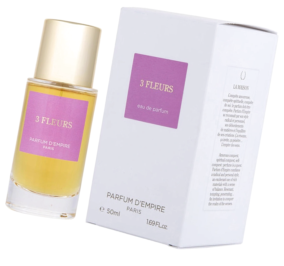Женский аромат Parfum D'Empire 3 Fleurs 50 мл - парфюм Империя Три Цветка