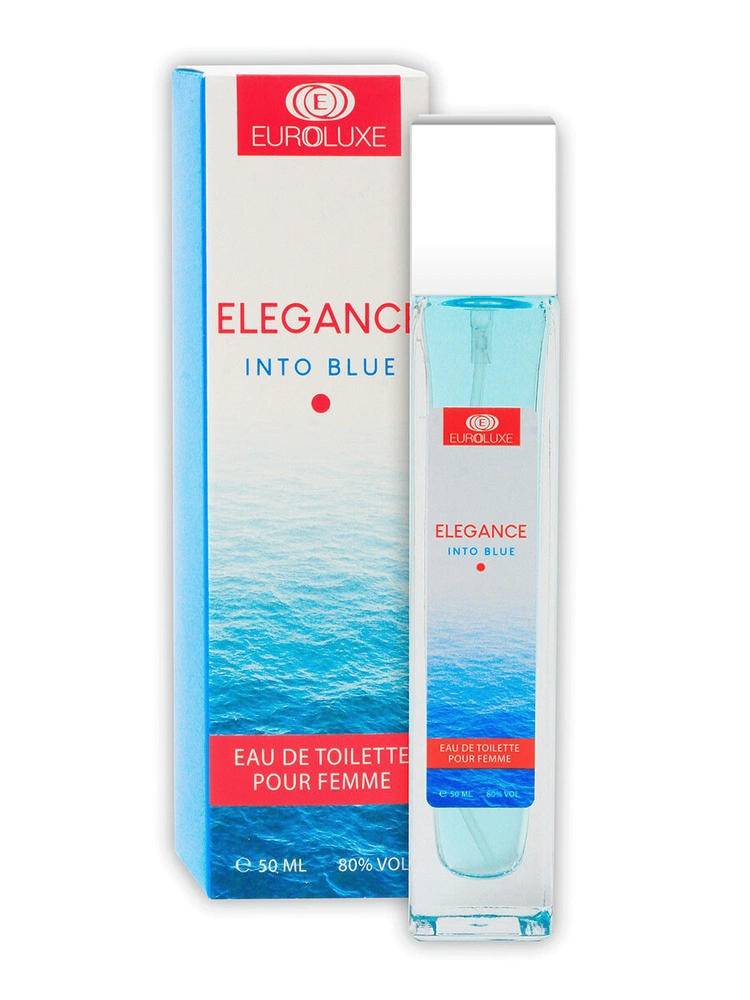 Туалетная вода Евролюкс Элеганс Инту Блю 50 мл / Euroluxe Elegance Into Blue