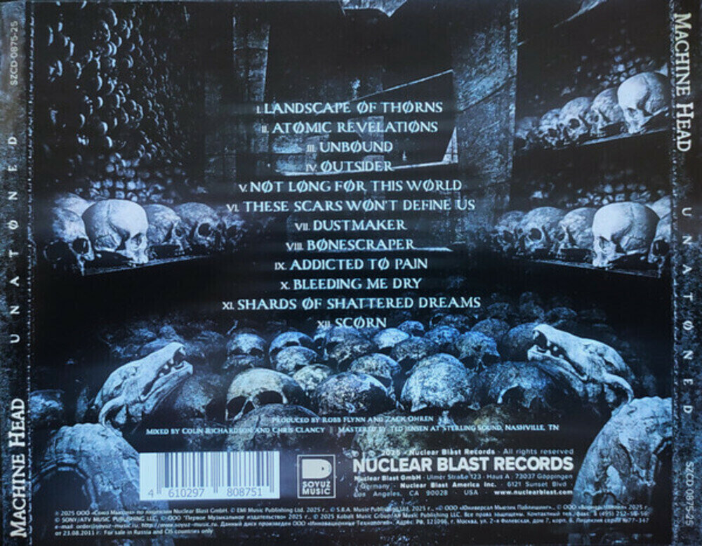 Компакт-диск Machine Head — Unatoned (RU)(CD) — фото 1