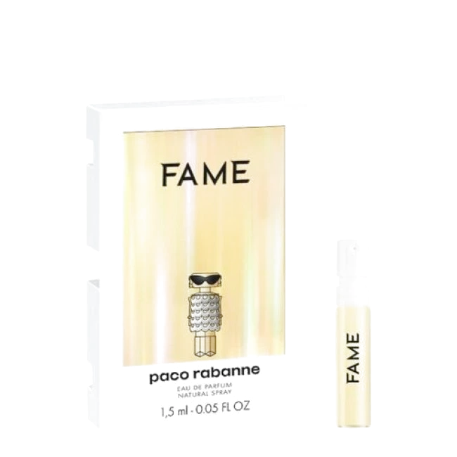 Миниатюра парфюмерной воды Пако Рабан Фейм 1.5 мл - Paco Rabanne Fame для женщин пробник
