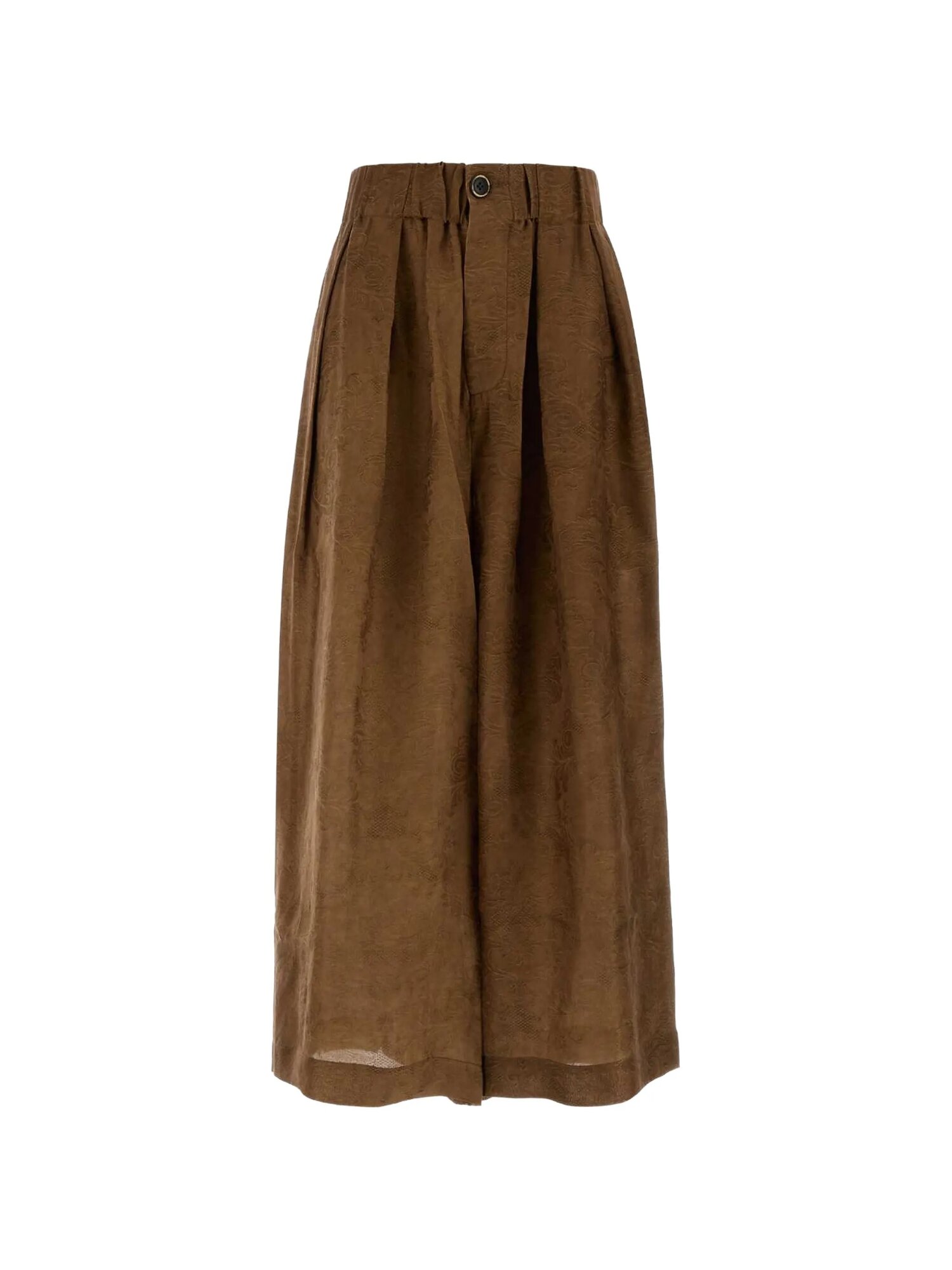 Брюки UMA WANG Poetic jacquard-patterned trousers