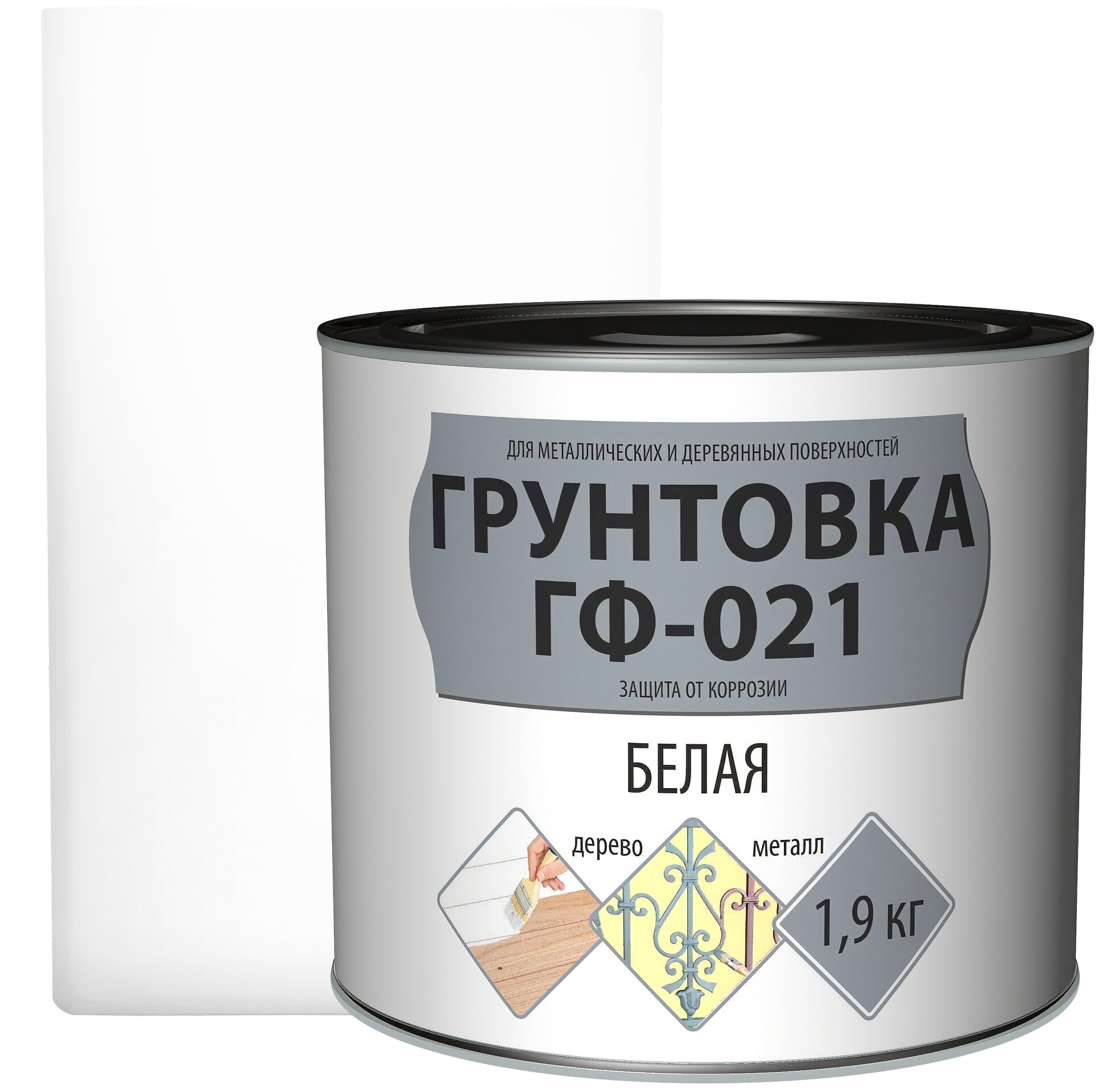 Грунтовка Empils ГФ-021 универсальная 1.9 кг белая