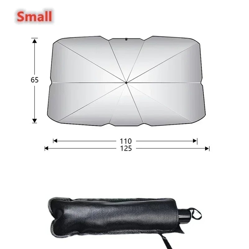 Солнцезащитный зонт в авто, Small, 1pcs