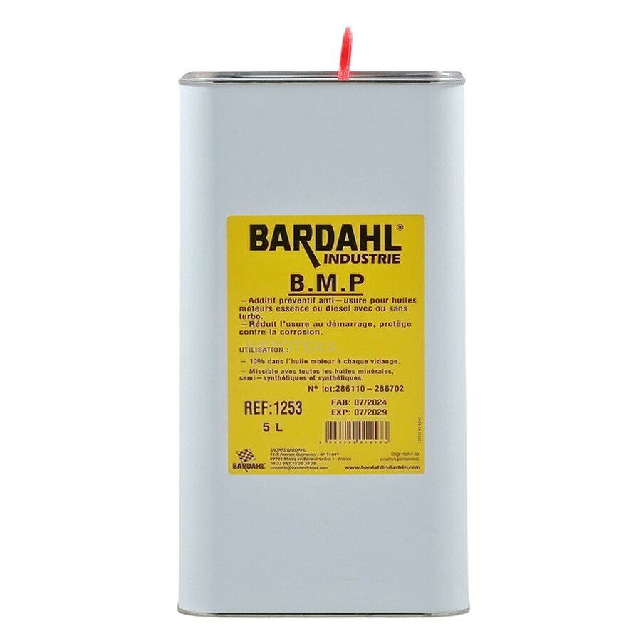BMP Противоизносная присадка в моторное масло 5 л BARDAHL 1253