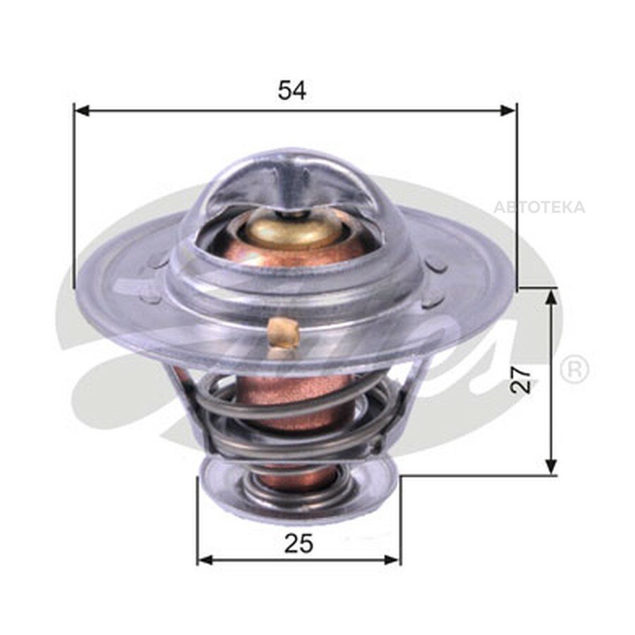 Термостат PSA JUMPER/DUCATO/BOXER -06 GATES TH22782G1