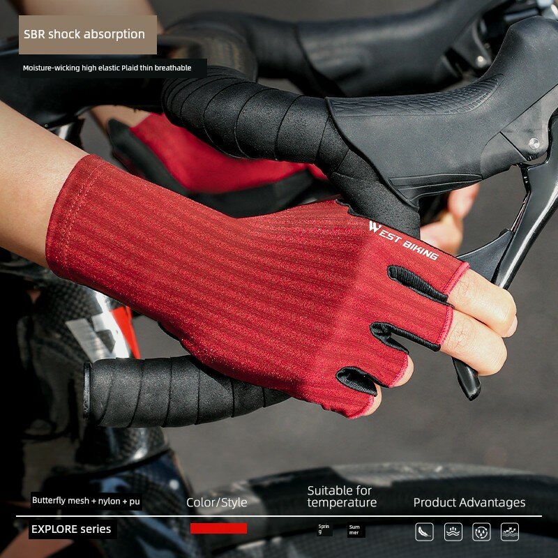 Перчатки West Biking 0211247-Blue для взрослых и детей