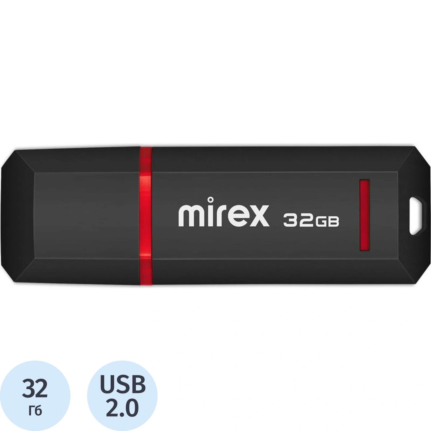 Mirex Флешка USB 2.0 32 ГБ Mirex Knight (13600-FMUKNT32)