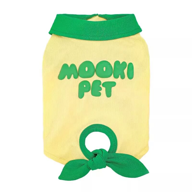 Mookipet летняя тонкая жилетка для маленьких собак 1.25-2кг размер XXS, подходит для пород Пудель, Бишон-фризе,