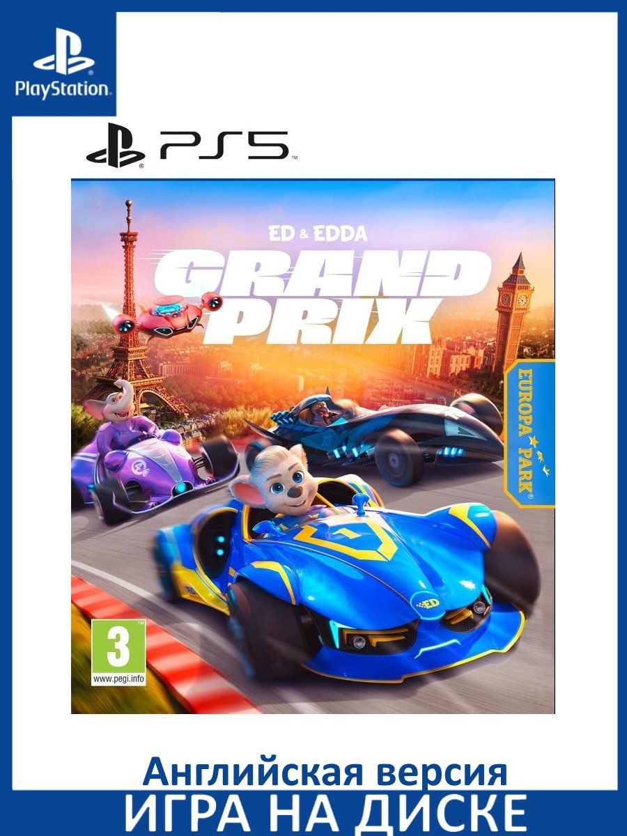 Игра Ed and Edda: GRAND PRIX Racing Champions PS5 Диск на PlayStation 5 Английская версия