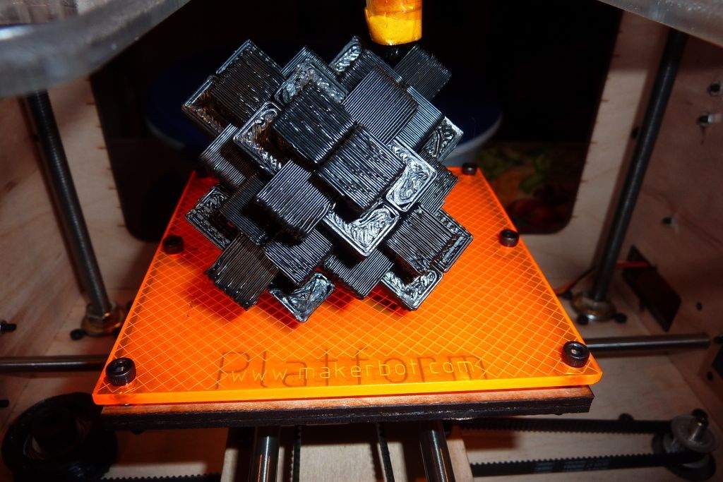3D-пазл сборный геометрический, PLA, 3D-печать, арт. PZ-PUZ-TV-1397