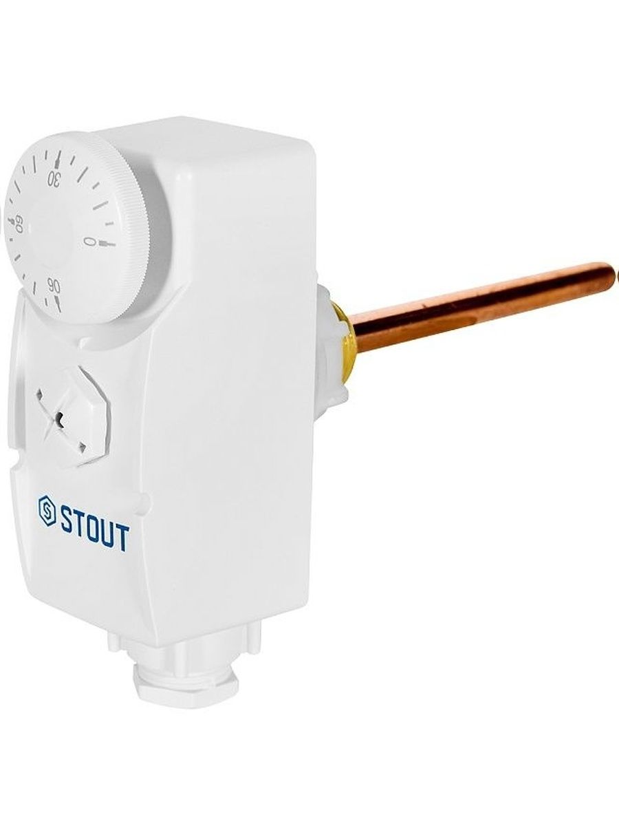 Термостат погружной механический STOUT STE-1007-300090 0-90С