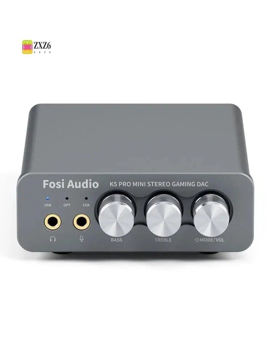 (I C Q X) Audio Игровой USB-ЦАП K5 PRO С Микрофоном И Усилителем Для Наушников