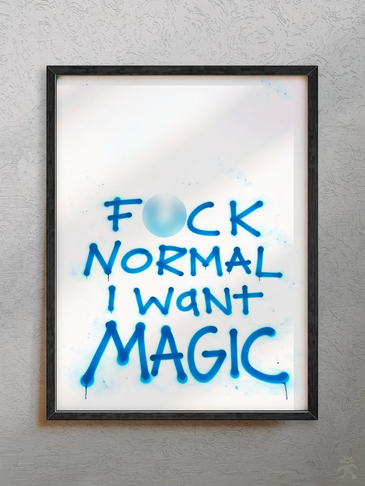 Интерьерный постер "I Want Magic" в стиле pinterest, формат 30x40 см