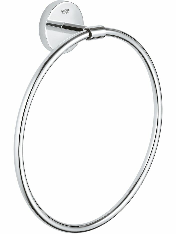 Кольцо для полотенца подвесное GROHE BAU 40460001 хром