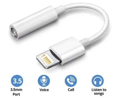 Кабель-адаптер USB-C На 3,5 Мм Для iPhone 15/15 Pro MAX, Samsung Galaxy, Huawei, Xiaomi - Аудиоконвертер Для Мобильных Телефонов