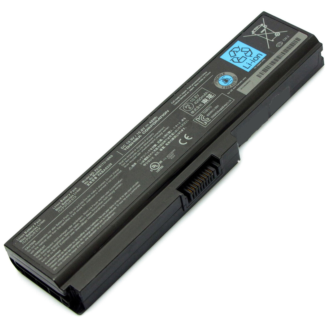 Аккумулятор для Toshiba PA3817U-1BRS, Satellite C660, Satellite L655, Satellite L755, Satellite L650, Satellite L755D, Satellite C670, Satellite C660D Satellite A660 Satellite L775 Satellite L750