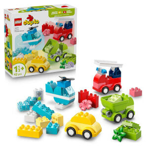 LEGO DUPLO First Creative Vehicles 10474 набор для творческой сборки для малышей от 18 месяцев (42 предмета)