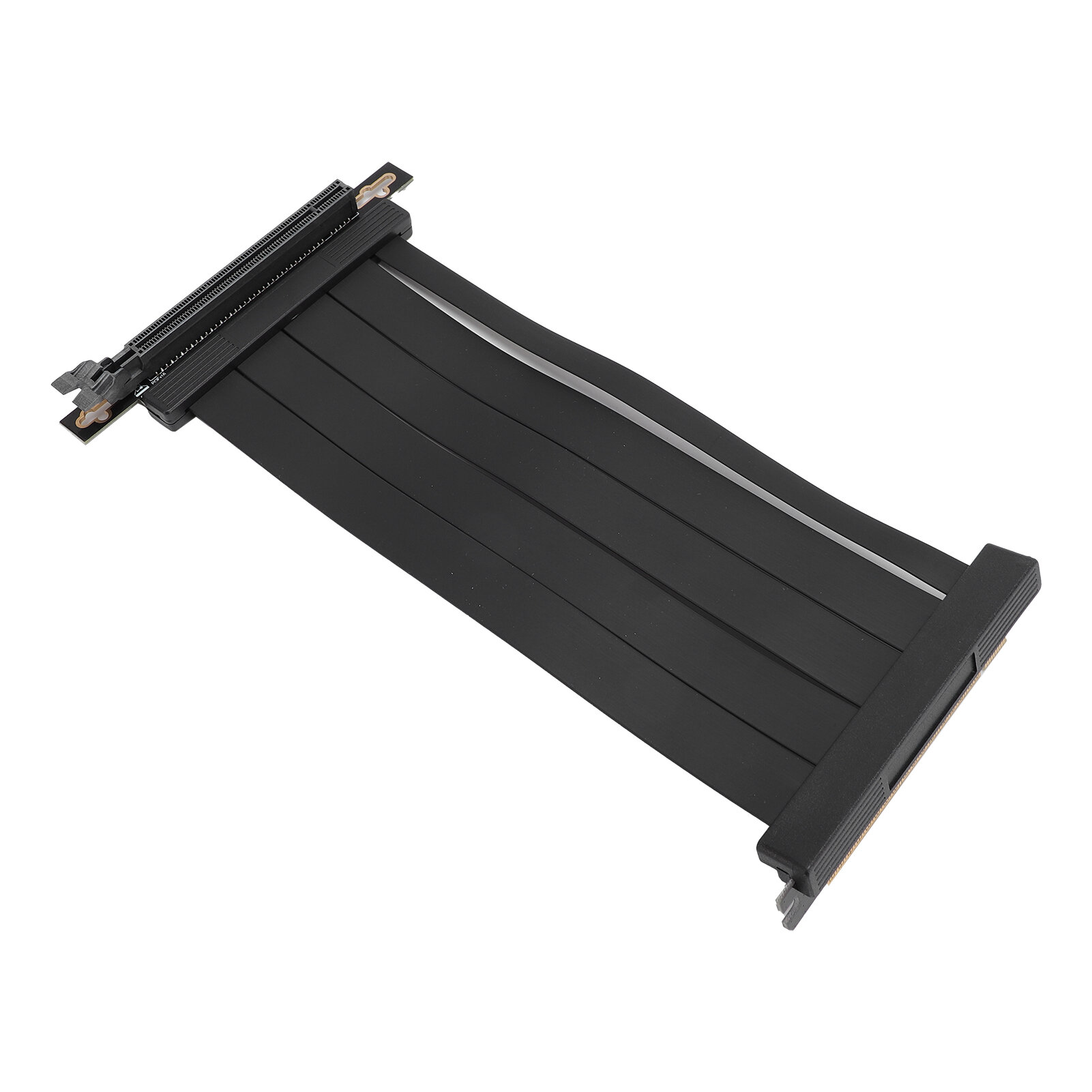 Высокоскоростной гибкий порт расширения PCIe 4.0 X16, однорядный, 10 пар, PCIe 4.0, обратный 90 градусов, удлинительный кабель для видеокарты