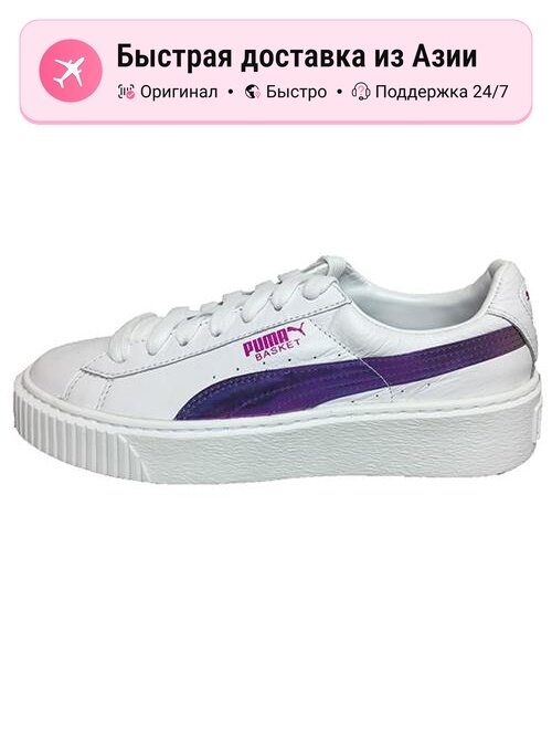 Кроссовки PUMA Basket Platform Rainbow
