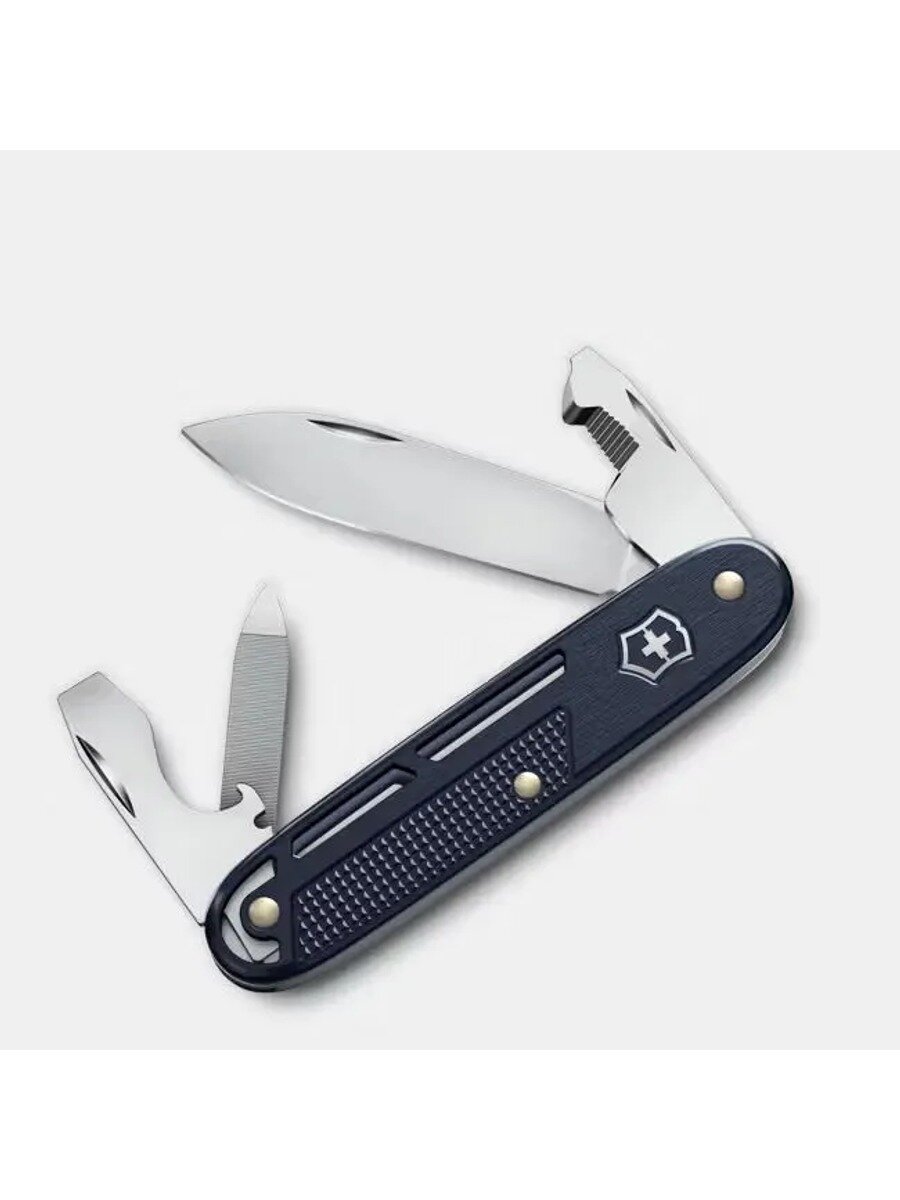 Victorinox Synergy Alox 93mm 0.8216.22 Многофункциональный нож Алюминиевые панели 9 функций