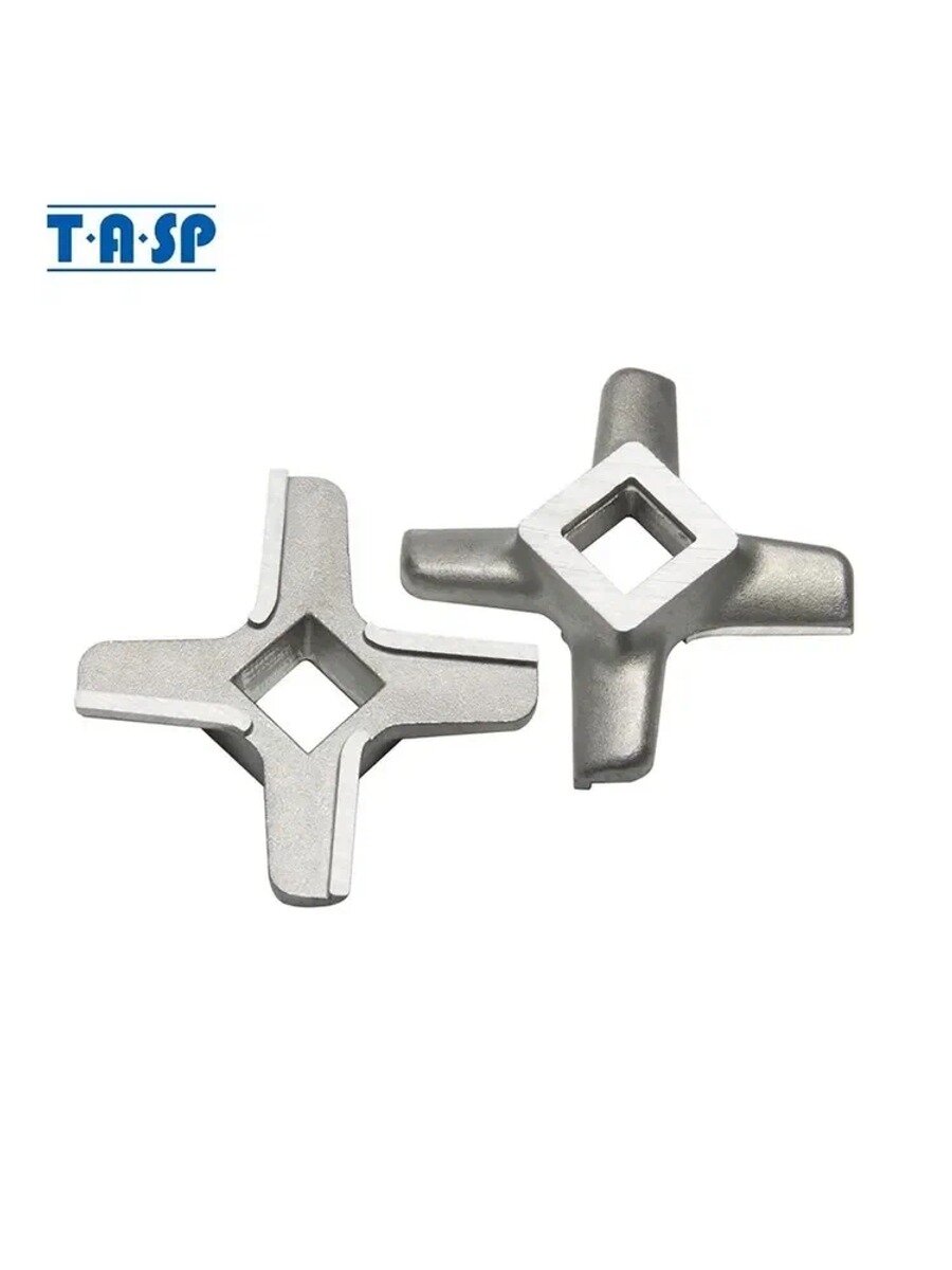 TASP Нож для мясорубки Kenwood AT950 KAX950ME MG450 MG520 KMM710 KVC5000 KVL6000T, 2 шт.