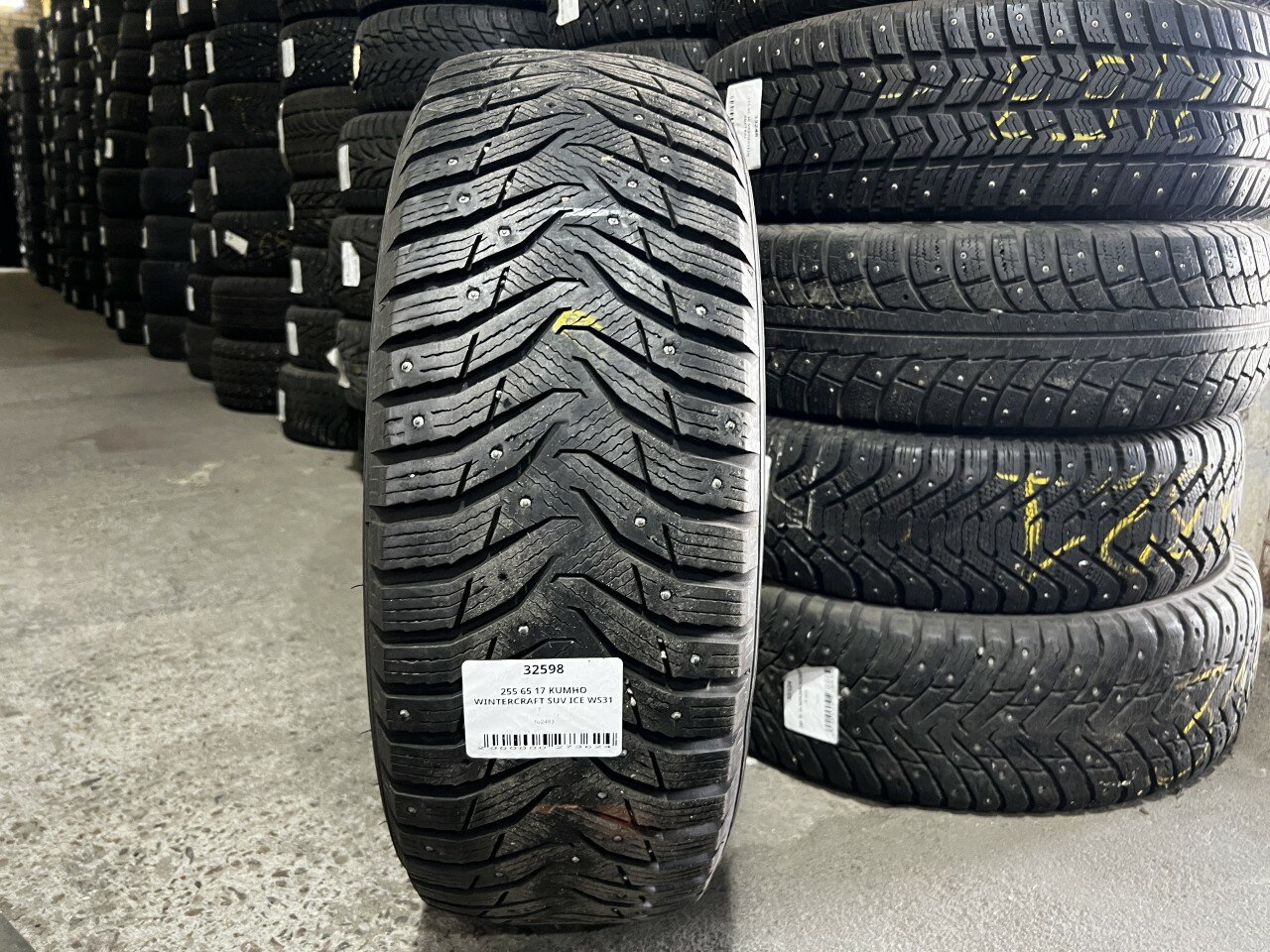 Шины Kumho WinterCraft SUV Ice WS31 255/65R17 110T