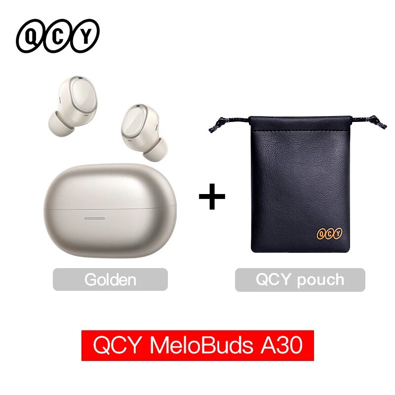 Беспроводные внутриканальные наушники с ANC Bluetooth черные MeloBuds A30