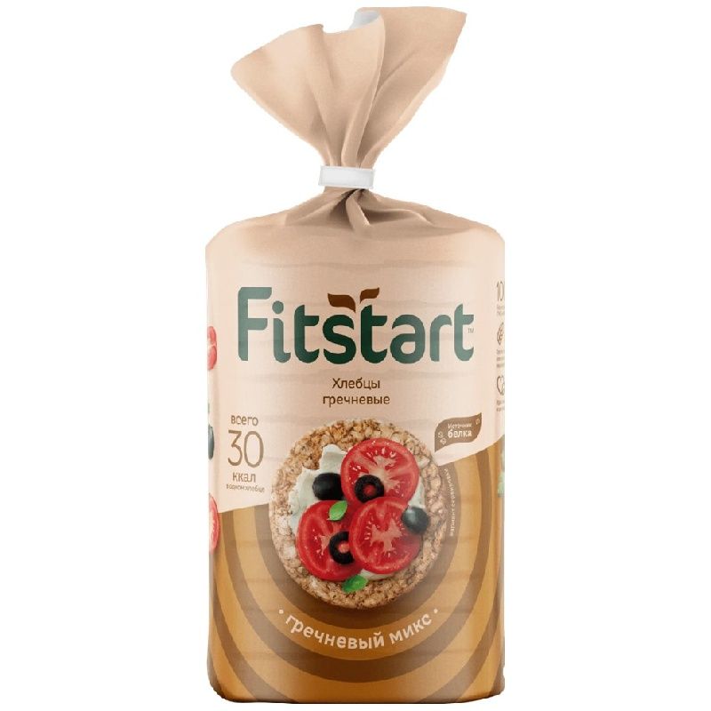 Хлебцы FITSTART гречневые Гречневый микс 90г