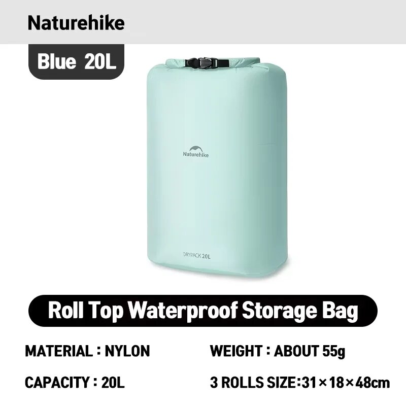 Naturehike сумка для хранения polyamide fiber Blue 20L New