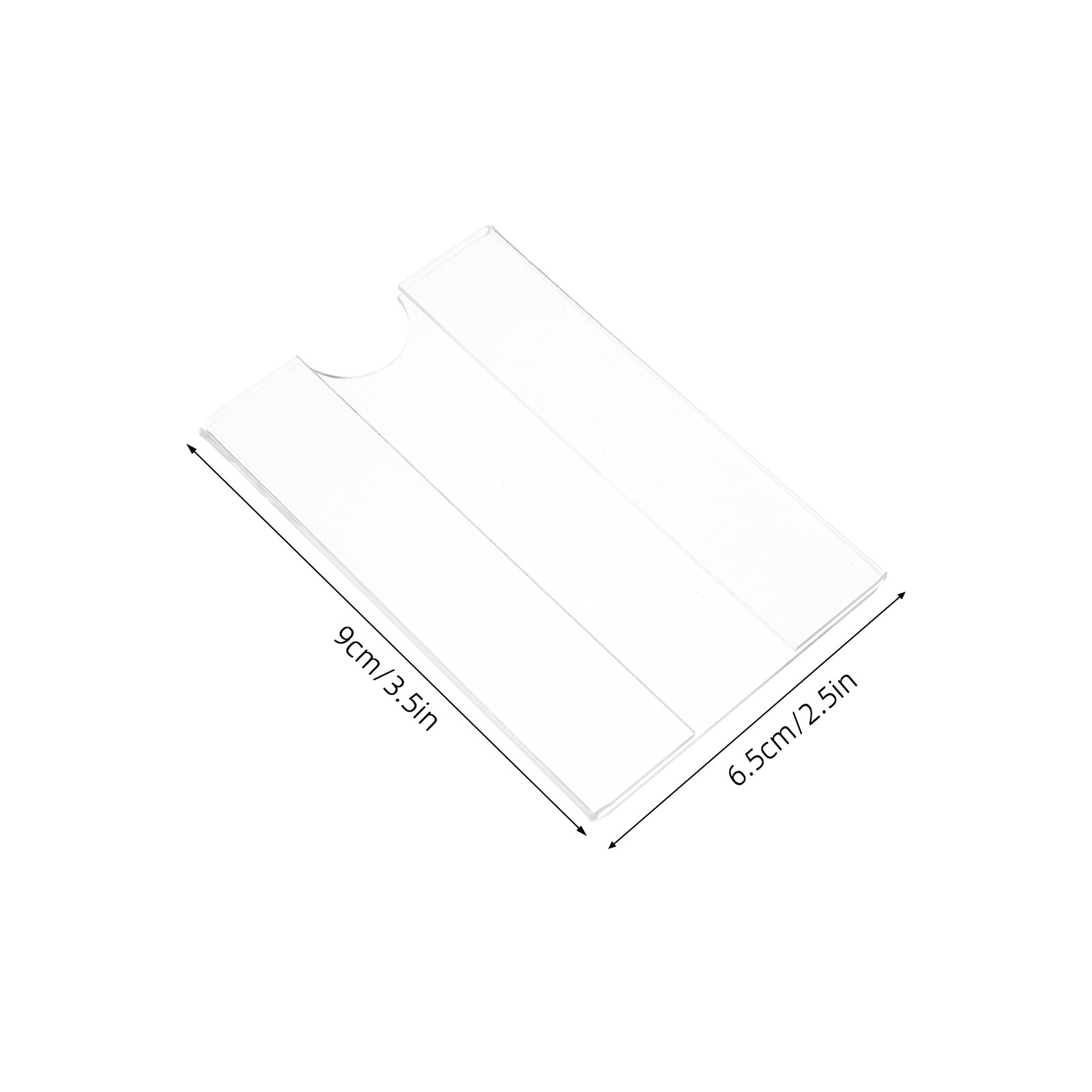 Держатели Этикеток Из Акрила 30 Шт Для Стен И Полок 9.00X6.50X0.40Cm