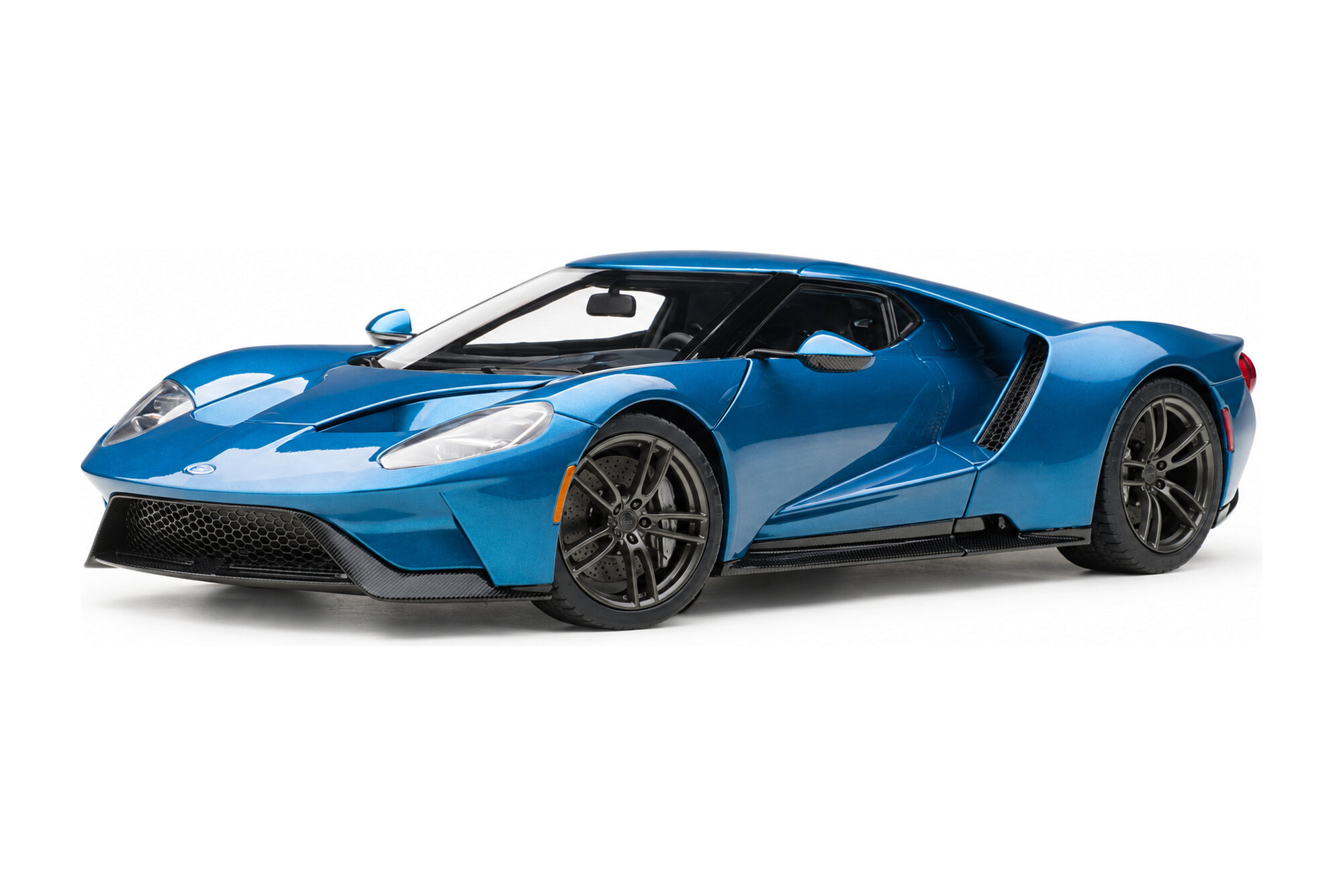 Модель коллекционная AUTOART Ford gt 2017 blue / форд гт синий