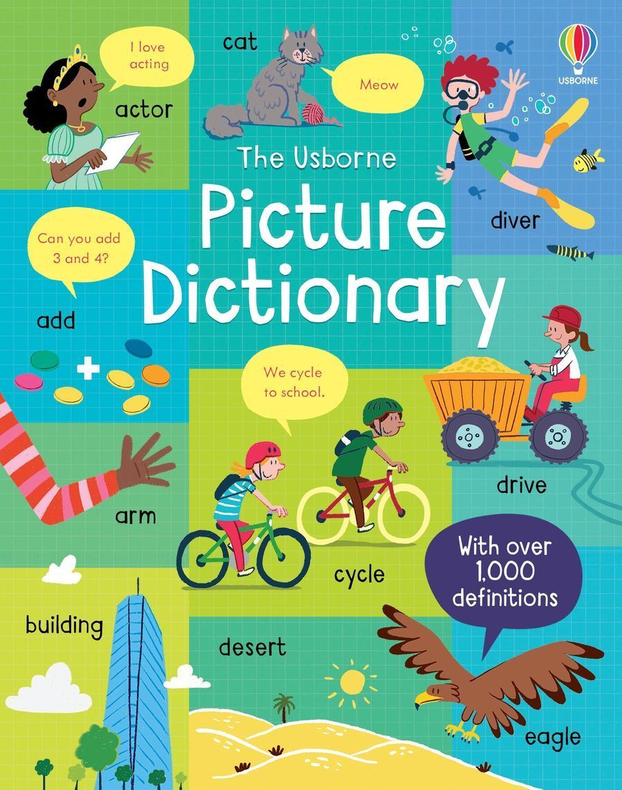 Usborne Picture Dictionary / Иллюстрированный английский словарь для детей
