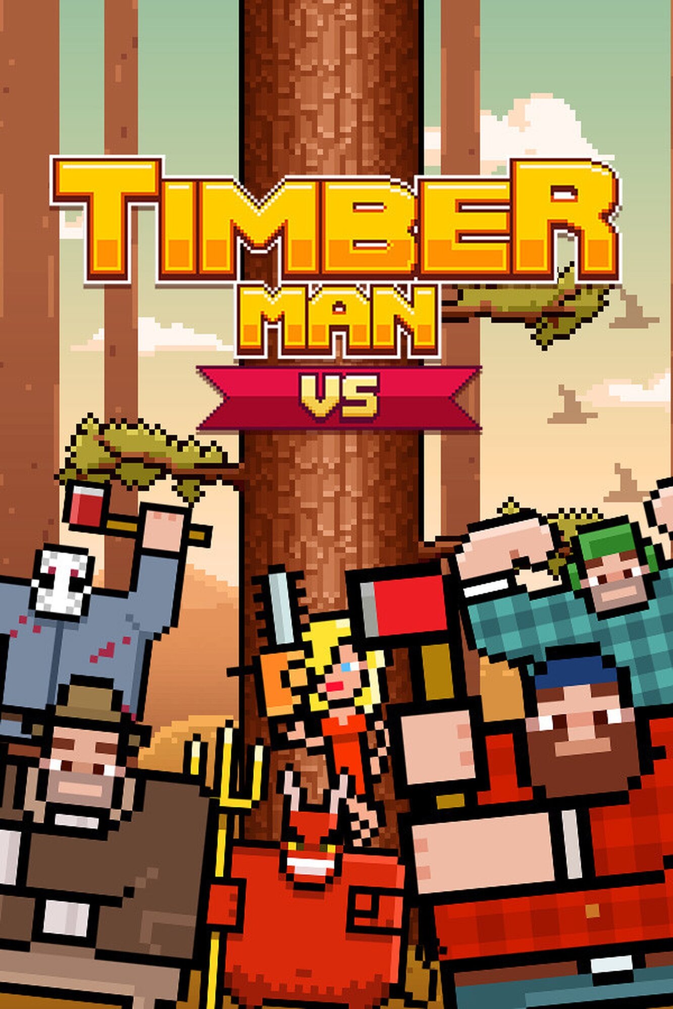 Видеоигра Timberman VS, Все страны, разработчик Digital Melody, издание цифровое