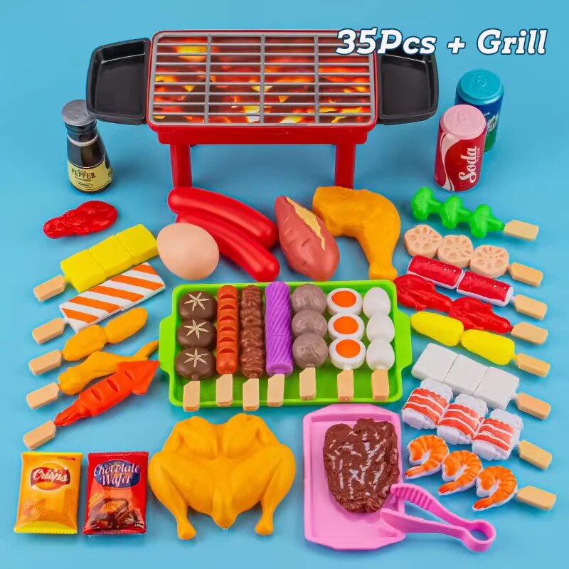 Игровой набор "Барбекю" 35 Pcs and Grill