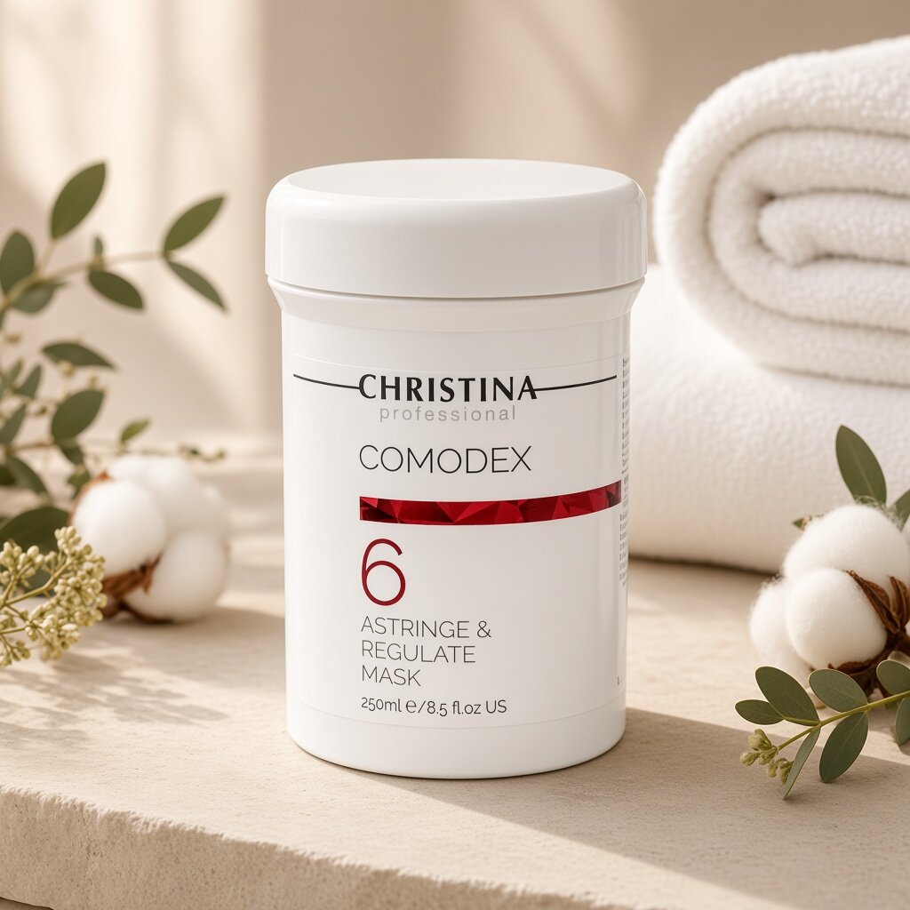 CHRISTINA Comodex 6 Astringe & Regulate Mask Поросуживающая себорегулирующая маска 250 мл