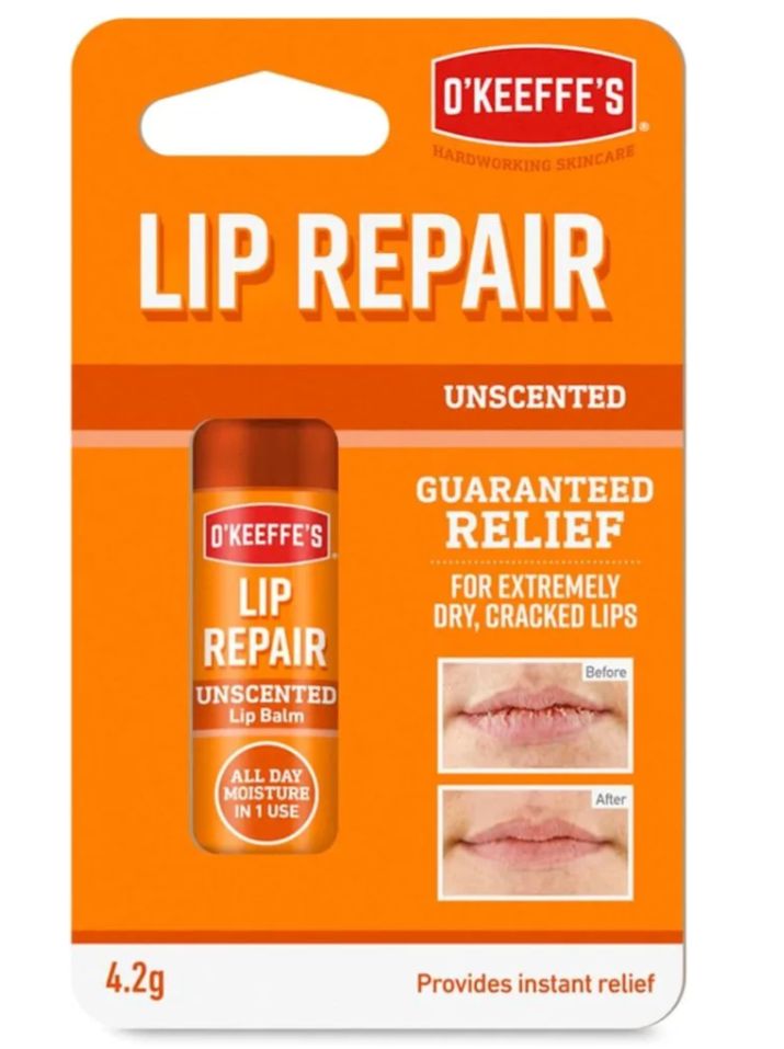 Бальзам для губ O'Keeffe's Lip Repair без запаха, 4,2 г