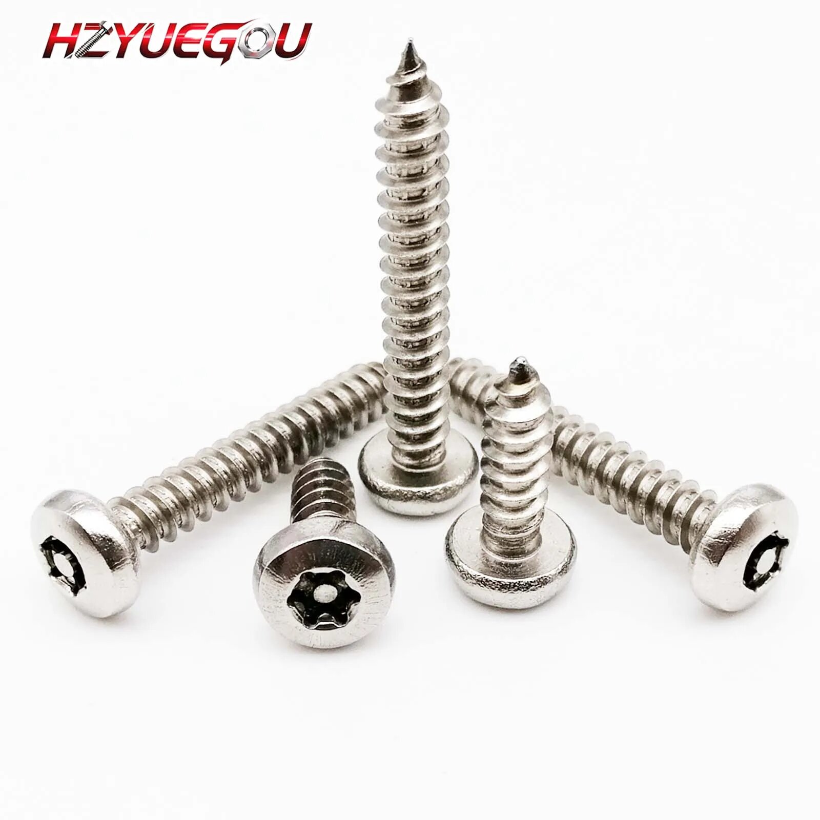 Винты HZYUEGOU самонарезающиеся Torx нержавеющая сталь 10 шт. M2.9 M3.5 M3.9 M4.2 M4.8