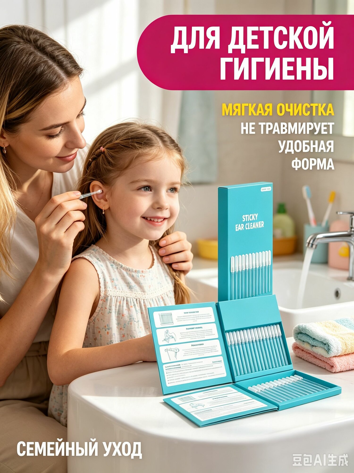 Инструмент для чистки ушей, носа, 24 шт.