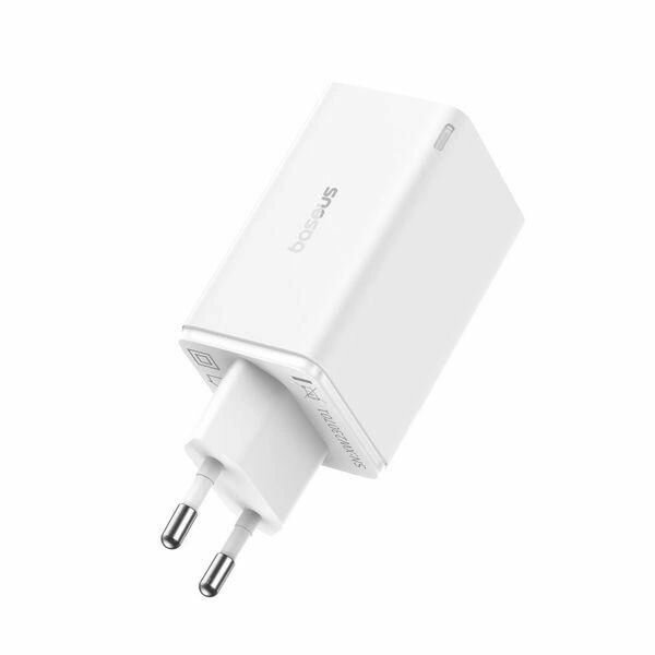 Сетевое зарядное устройство для быстрой зарядки Baseus GaN6 Pro 2USB-C+2USB 65Вт белый