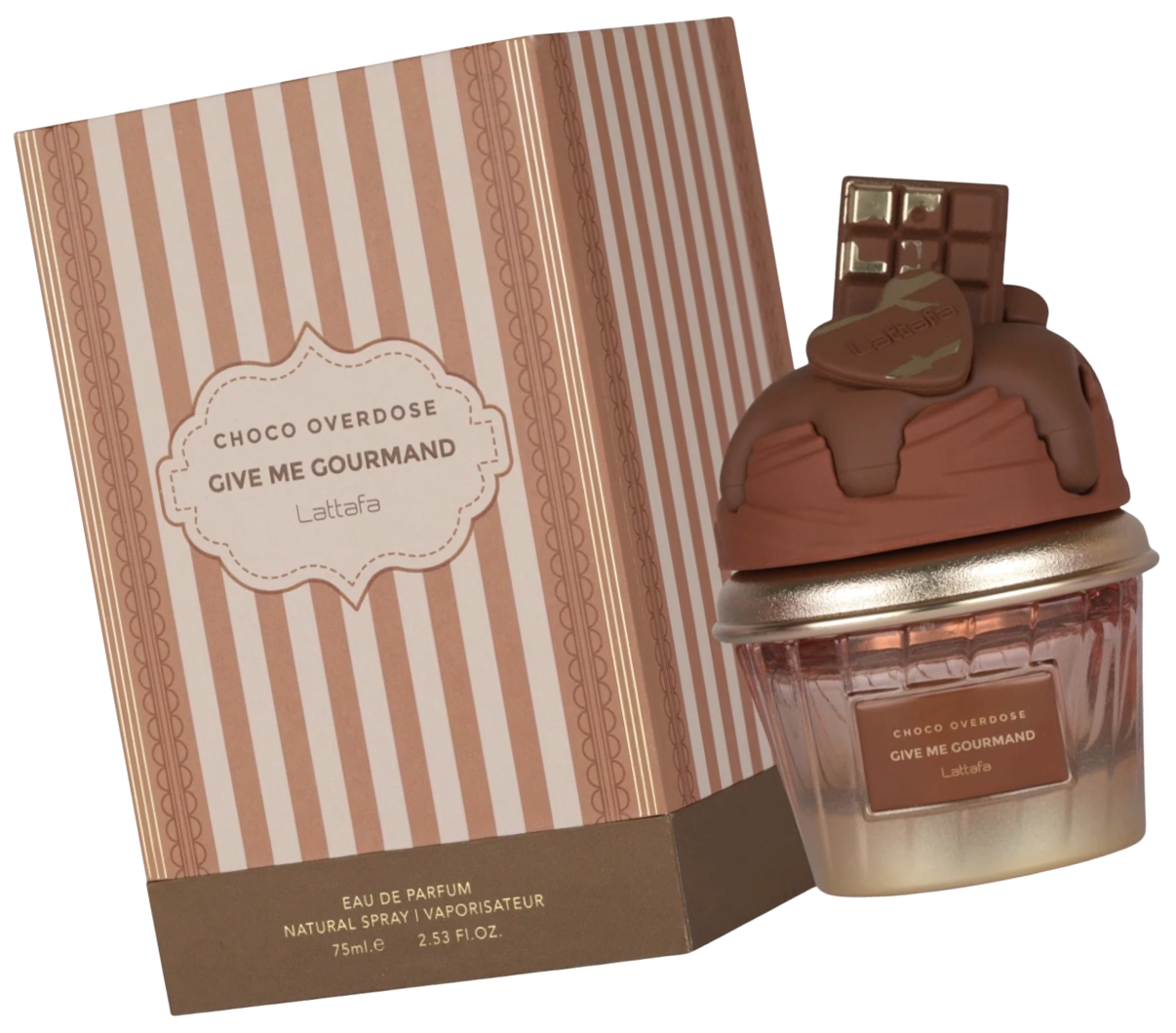 Lattafa Perfumes Choco Overdose 75 мл - духи для женщин Латтафа Шоко Овердоз