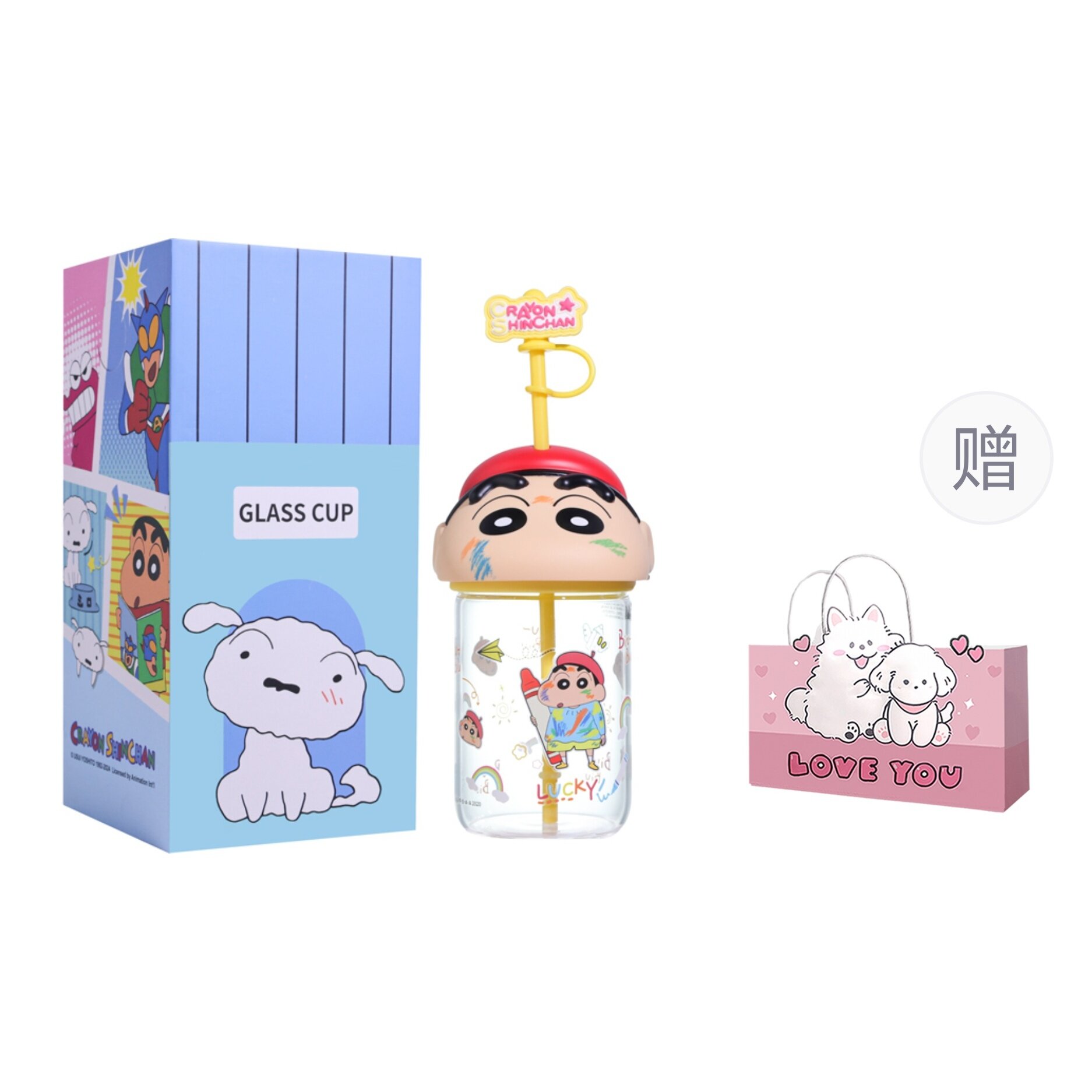 Бокалы и стаканы X3COMMUNE x Crayon Shinchan