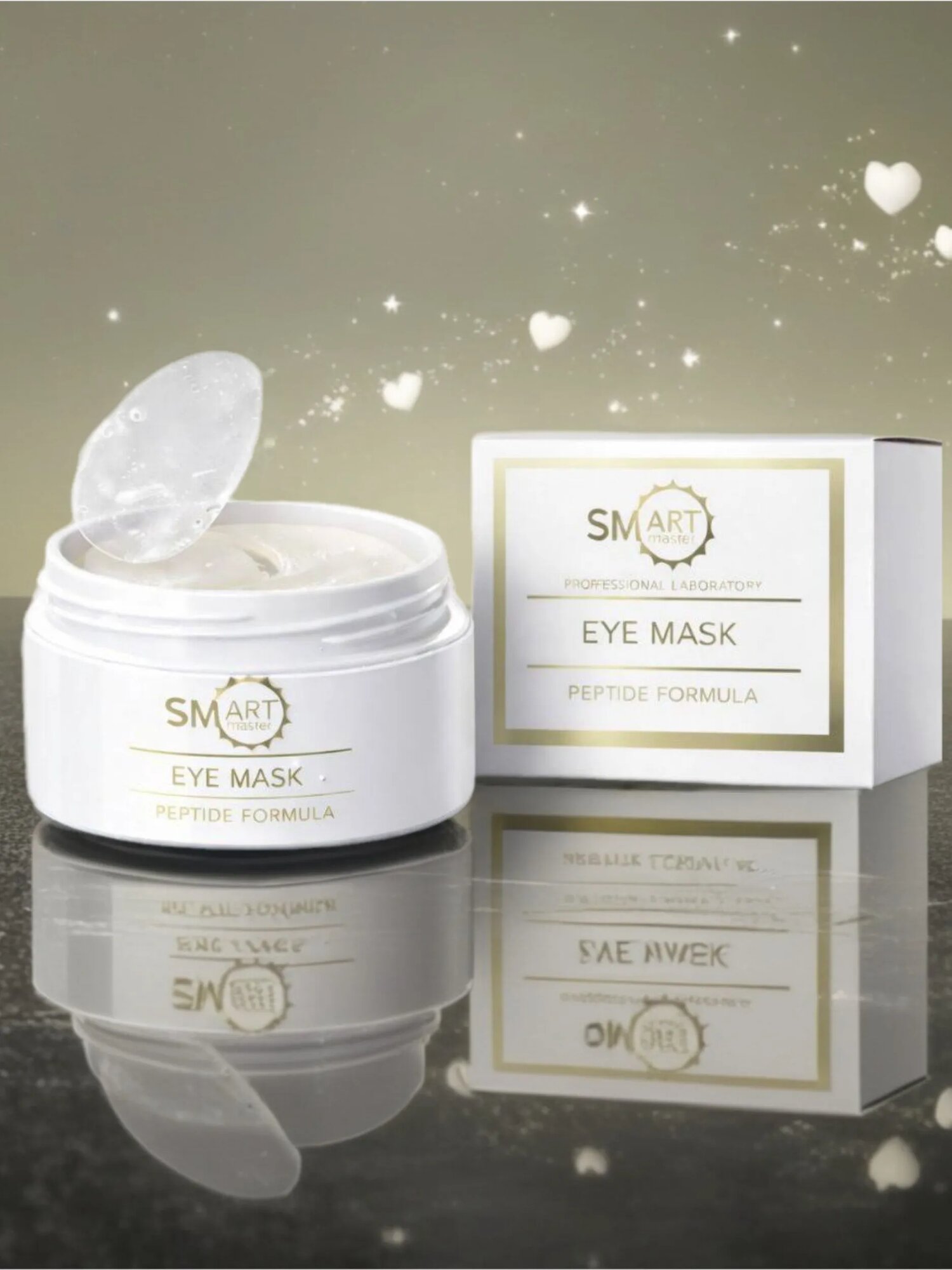 Патчи Smart Master Peptide Formula, для глаз, прозрачные, 60 шт