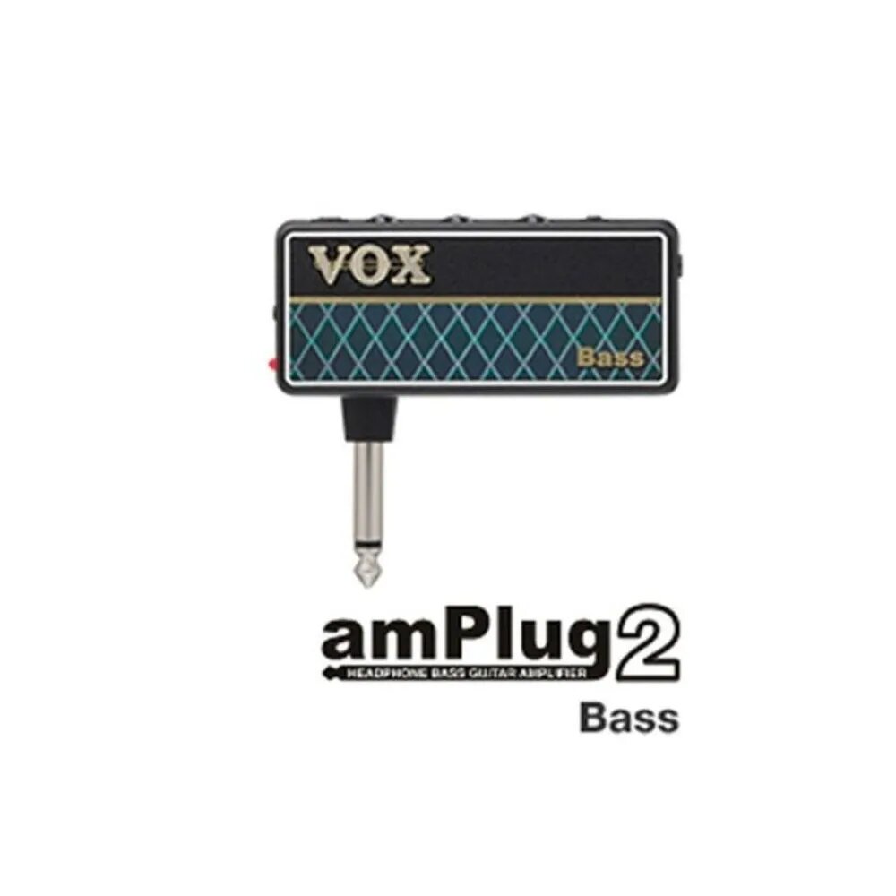 VOX amPlug 2 Bass Headphone Bass Guitar Amplifier Controller - Белый