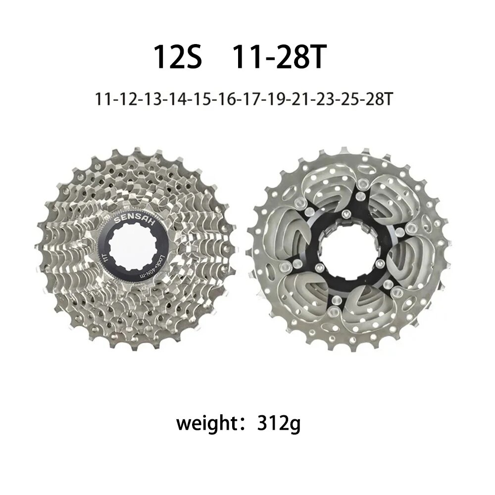 SENSAH 12-скоростной кассетный хараповик для велосипеда 12 Speed 11-28T