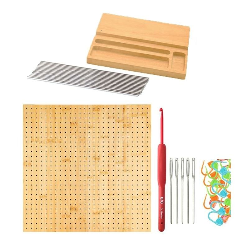 Доска для блокировки вязания с булавками