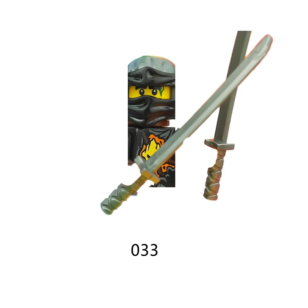 LEGO Ninjago: Ниндзя с двумя мечами, цвет 033