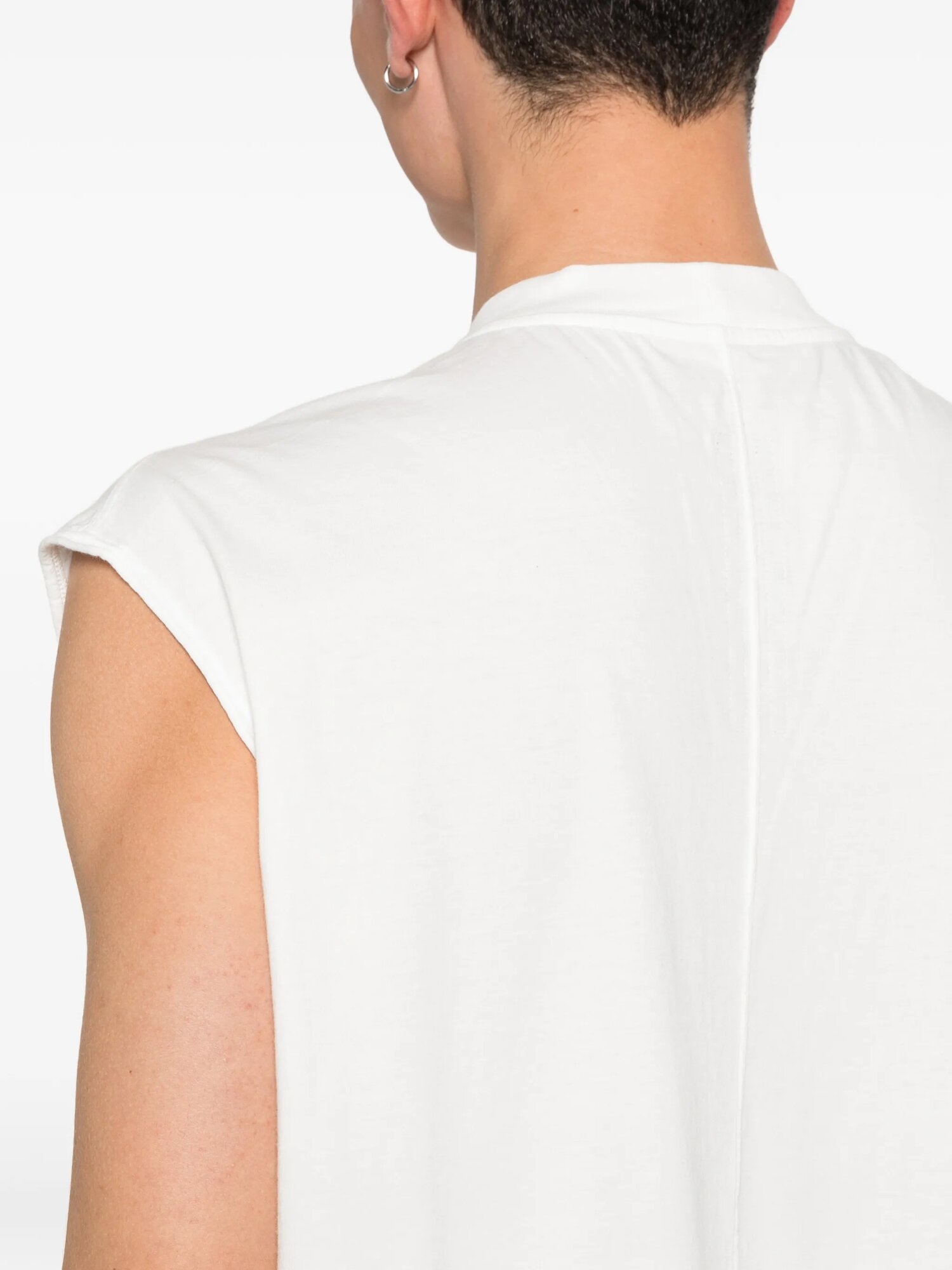 Топ Rick Owens Tarp, размер 46, white — фото 1