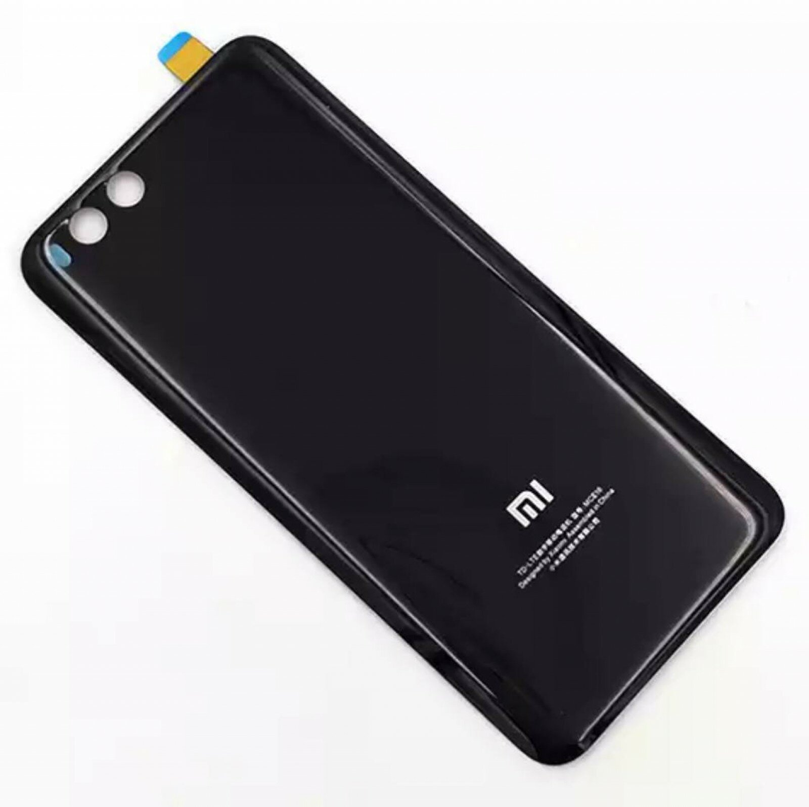 Сменная задняя панель MyPads для Xiaomi Mi 6 черная пластиковая