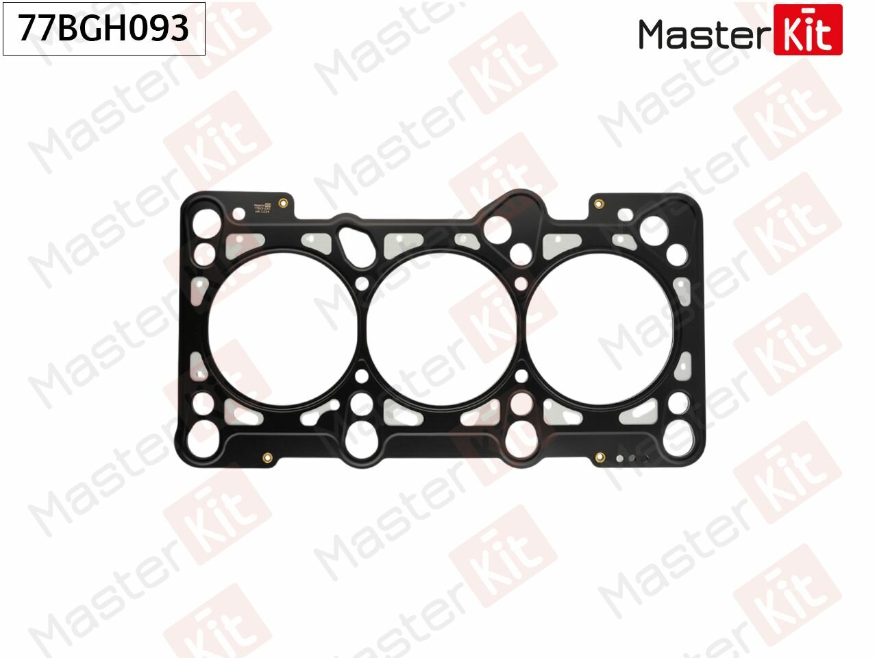 Прокладка ГБЦ AUDI AJG, AMM, APZ, AGA, ALF, AML, APS, ARJAMMBDV, LW, ARN, ASMAJK, AZA, A MasterKit 77BGH093